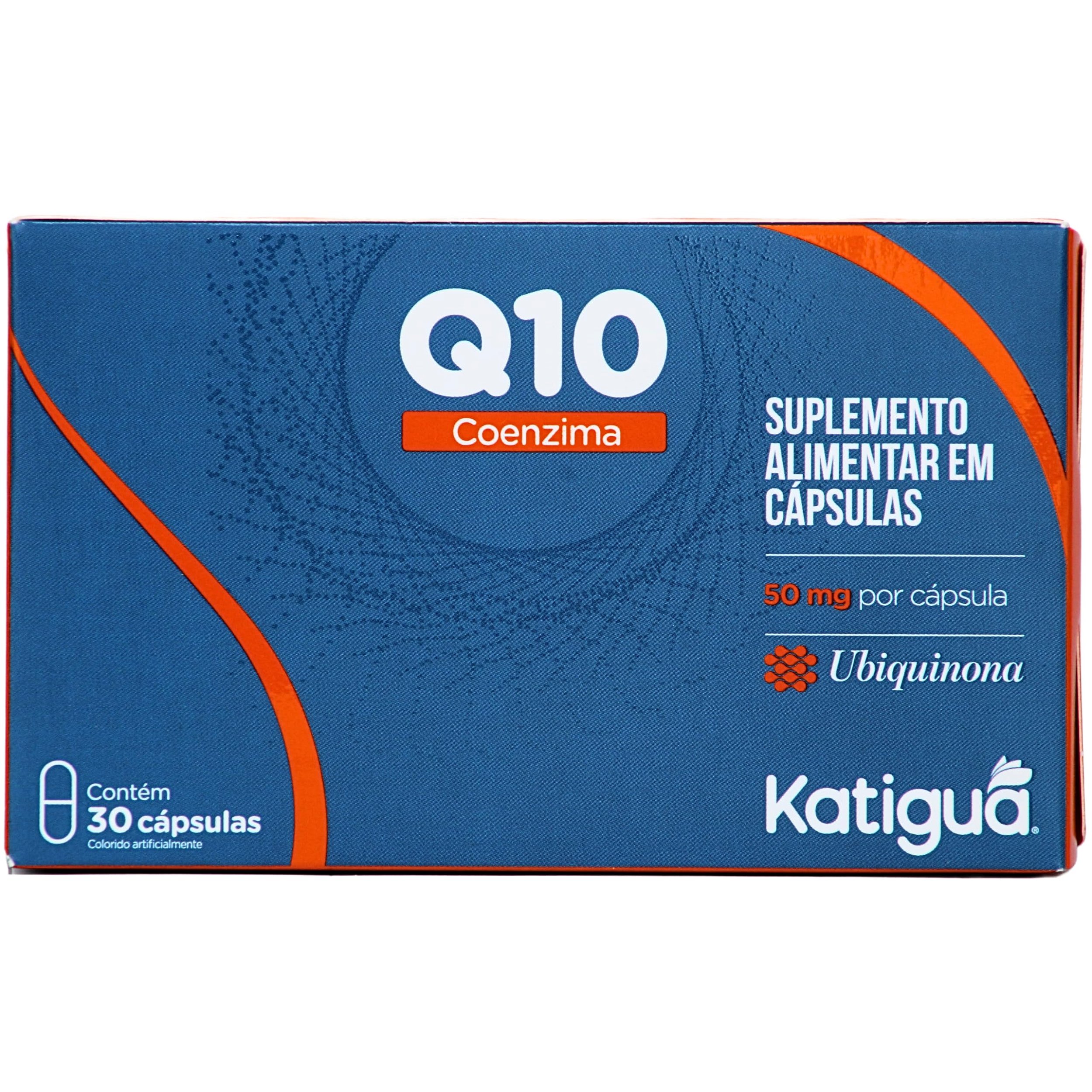 Suplemento Alimentar Katiguá Coenzima Q10 50mg 30 Cápsulas ...