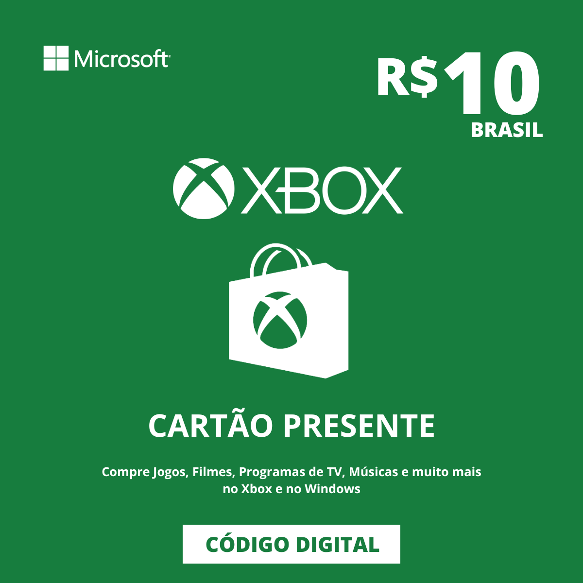 Microsoft xbox $10 gift card store