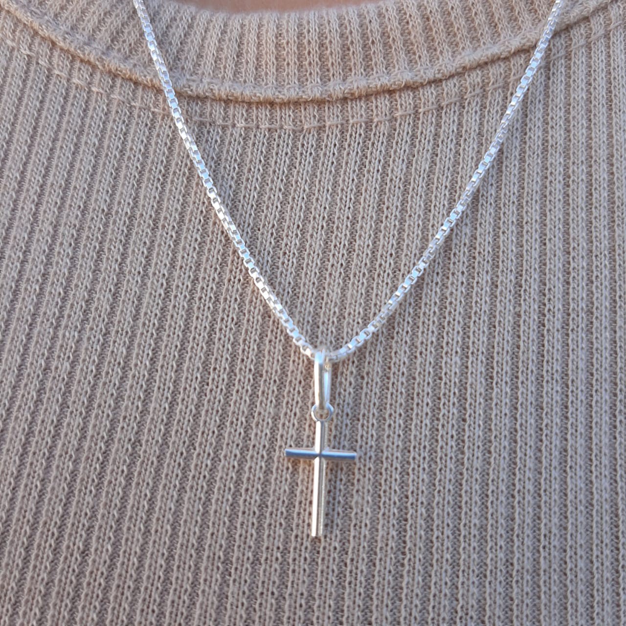 Pingente Cruz (PP) - Prata 925 - M3F JOIAS ATACADO