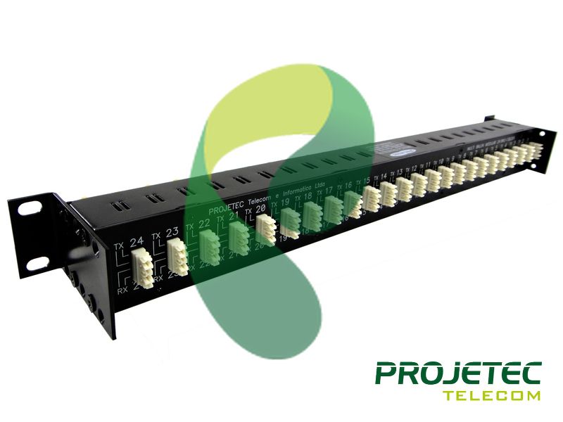 PAINEL BALUN 24 PORTAS E1 COAXIAL IDC T.BLOCO Patch Balun Multi Balun ...