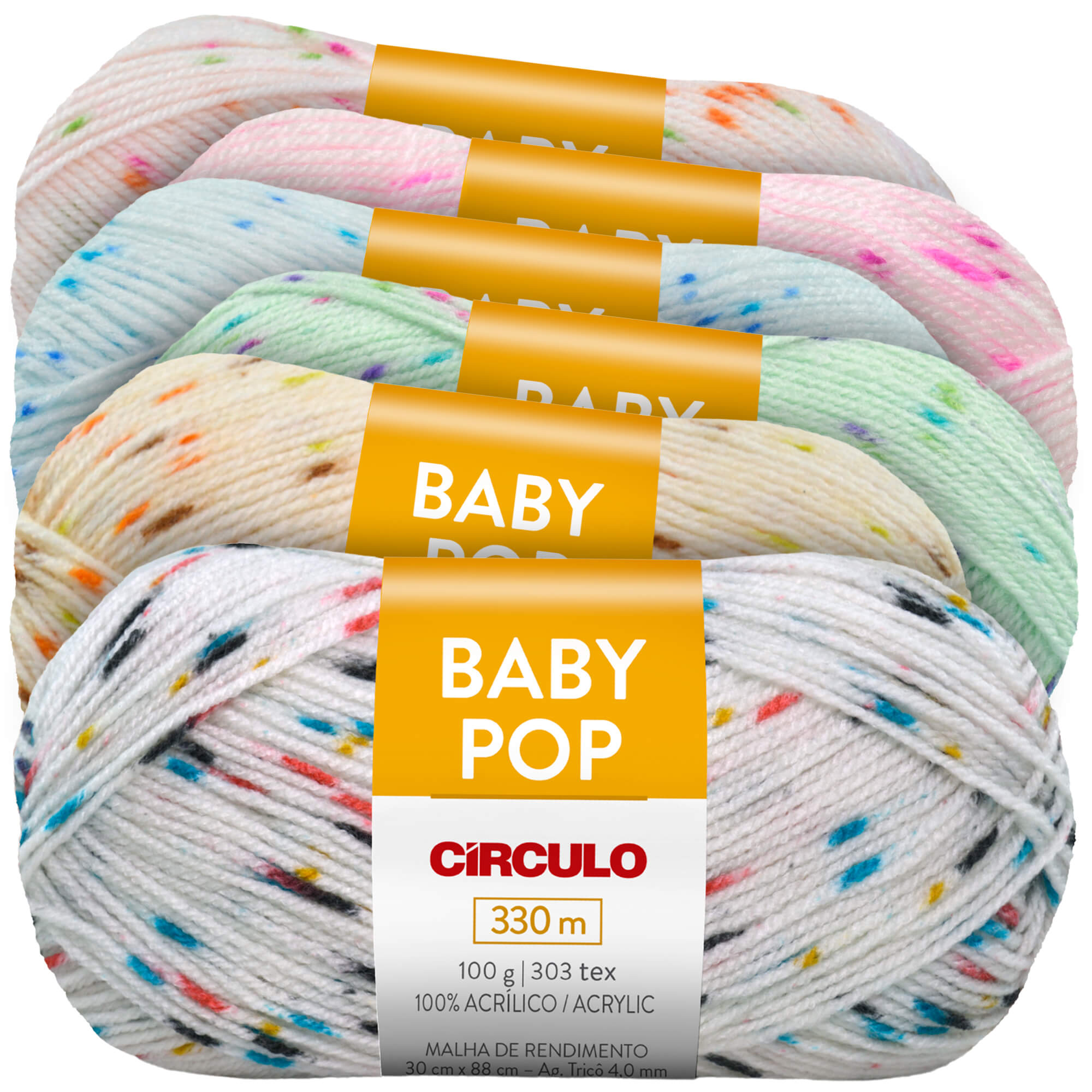 io Baby Pop Cor 8028 Com 330 Metros Círculo - Artec Aviamentos e ...