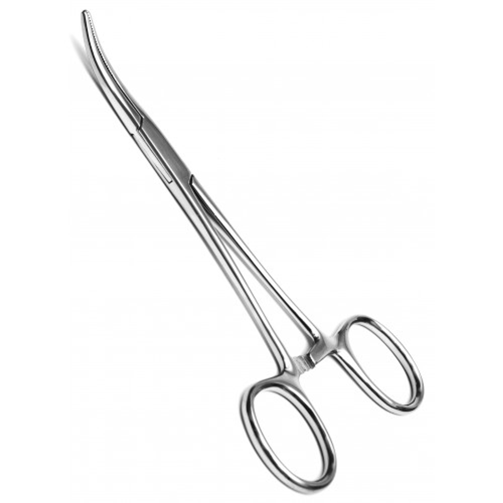 PINÇA HEMOSTÁTICA KELLY CURVA 14 CM / 16 CM INOX - 6B GERMANY INSTR ...