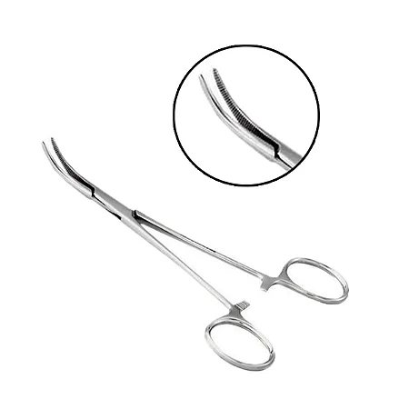PINÇA HEMOSTÁTICA KELLY CURVA 14 CM / 16 CM INOX - 6B GERMANY INSTR ...