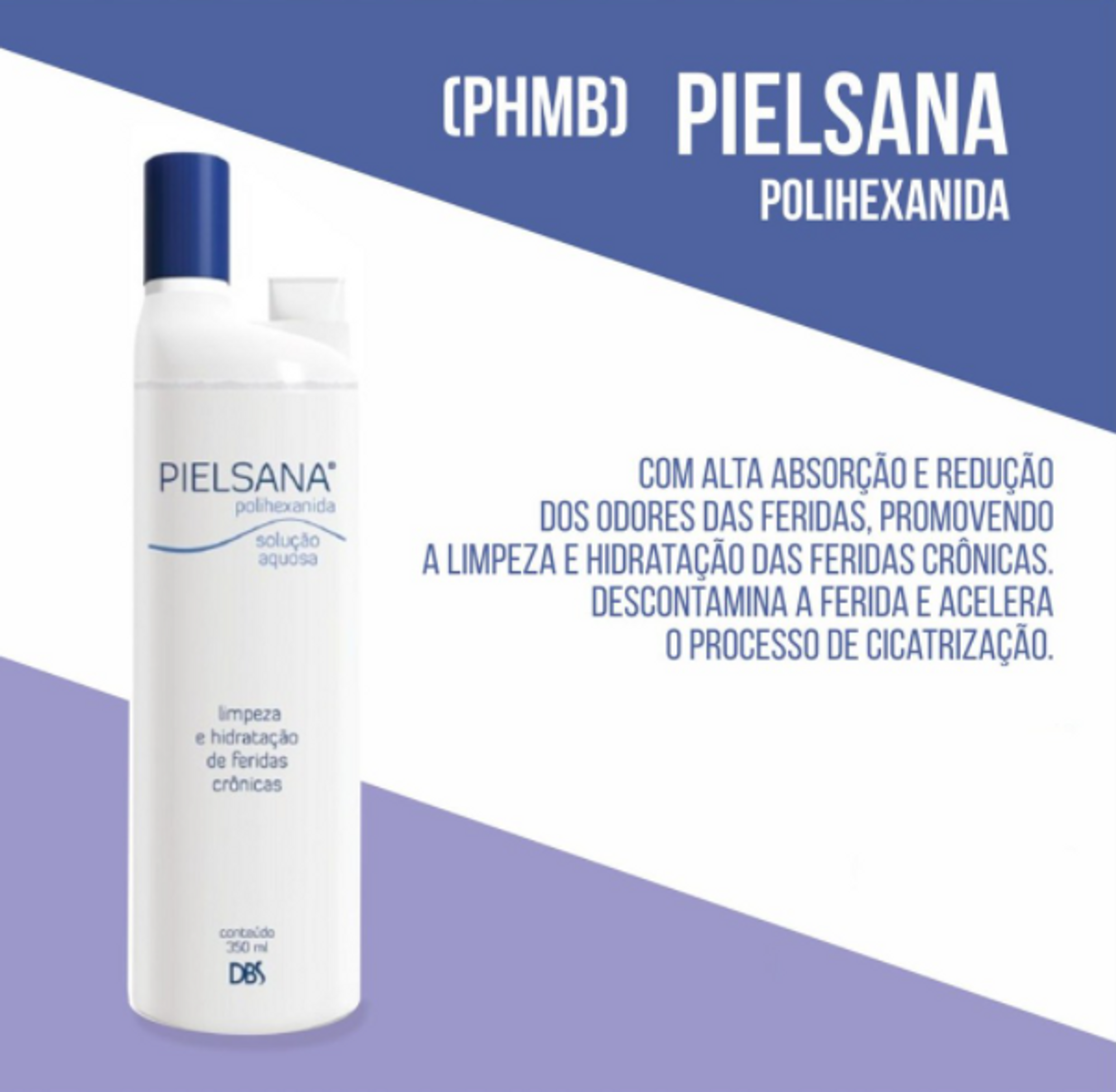 Pielsana Solução Aquosa PHMB Limpeza e Hidratação de Feridas - DBS ...