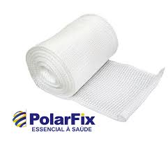Atadura de Rayon Curativo Rolo Não Aderente 7,5 x 5cm - Polarfix - Cirúrgica Doutor MED