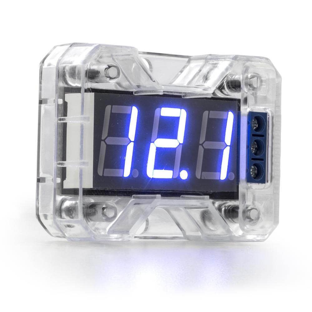 Mini Voltimetro Expert Vex 1.0 Digital Voltagem Volts - Aleta Online