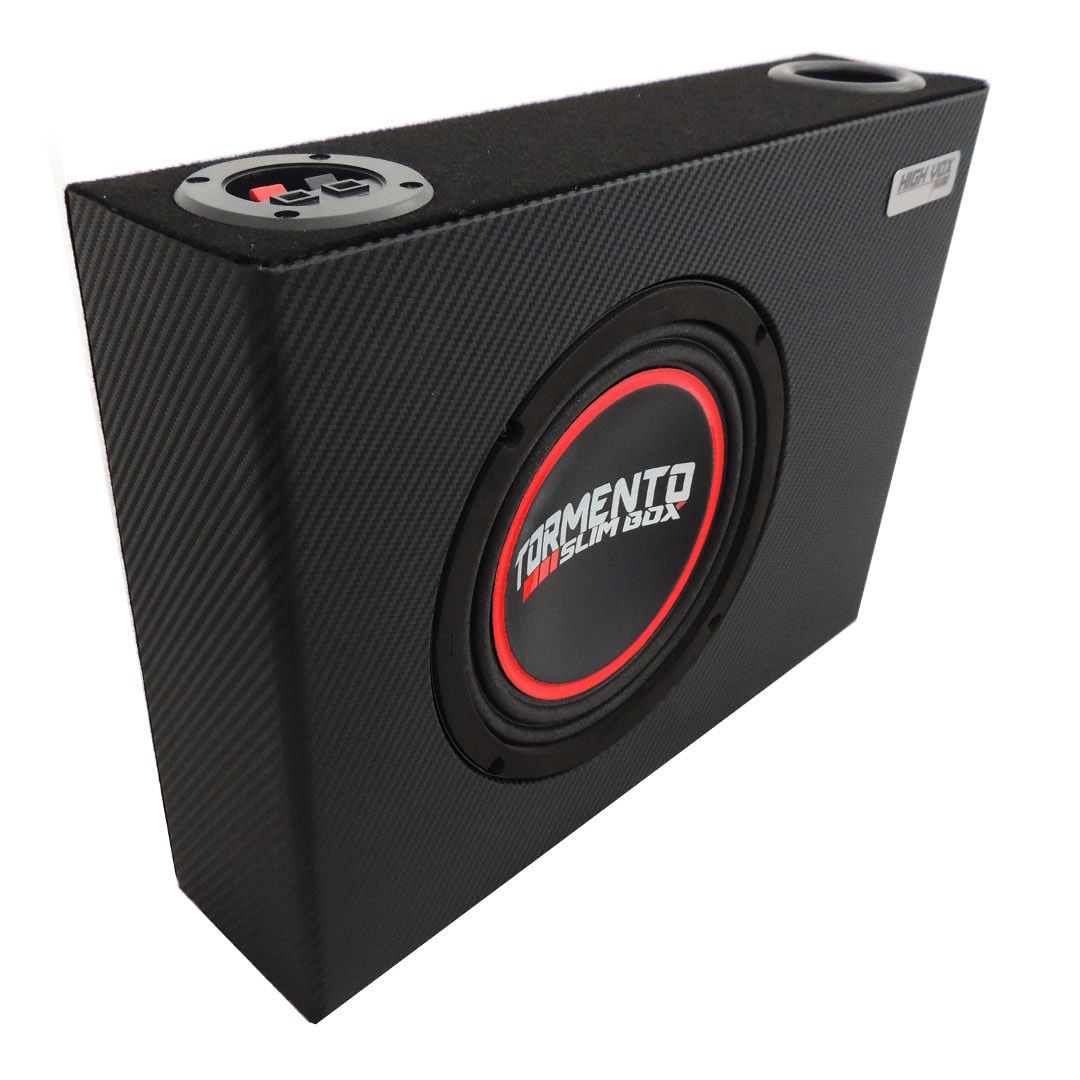 Caixa Slim Tormento 8 Polegada com Modulo Tl1500 Cabo Rca 5m - Aleta Online