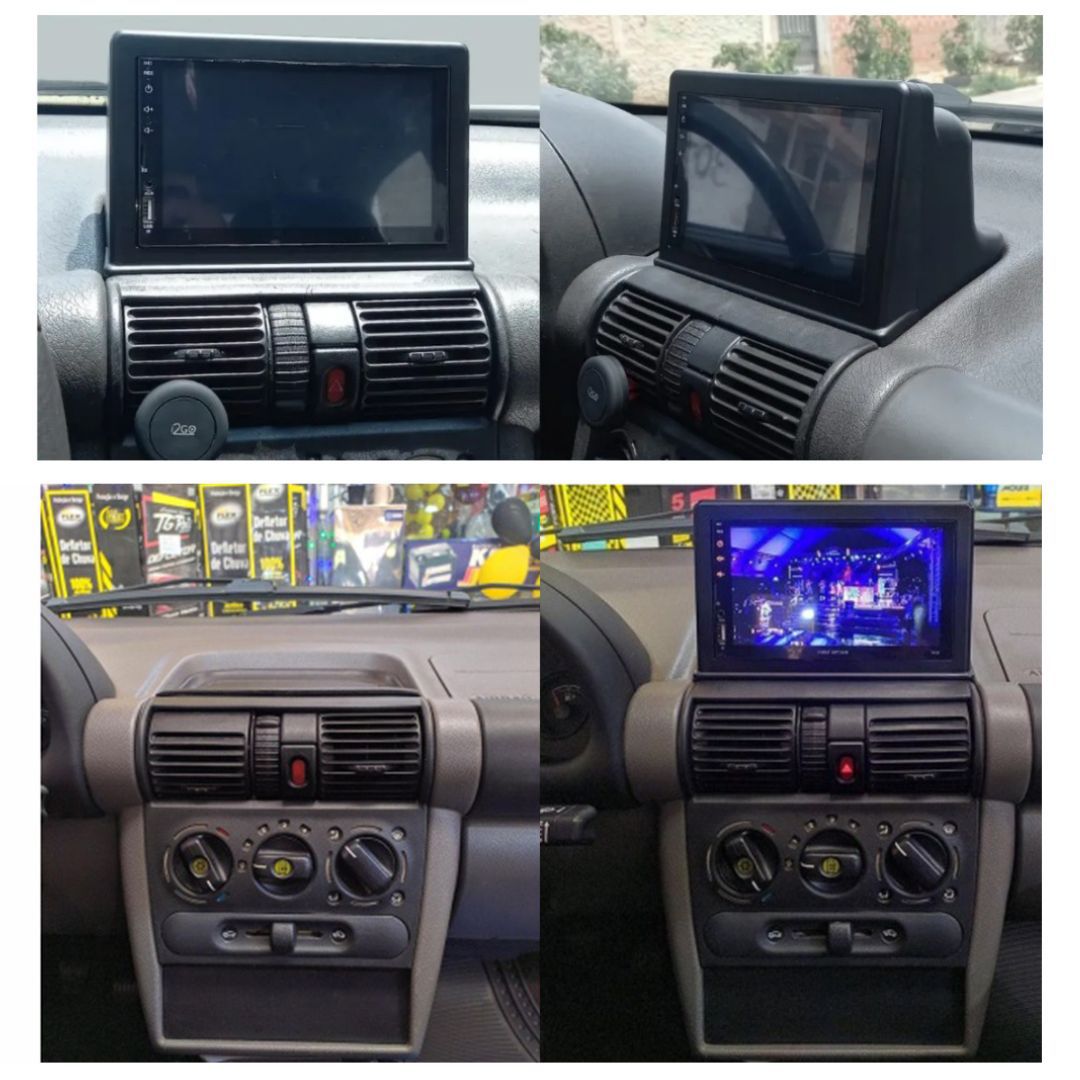 Moldura 2 Din Painel Multimidia Corsa Wind Super Classic - Aleta Online