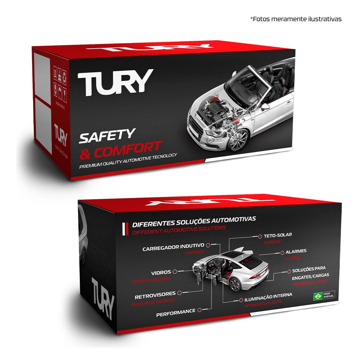 Módulo de Vidro Eletrico Tury Pro 4.150 Long Af F150 F-150 - Aleta Online