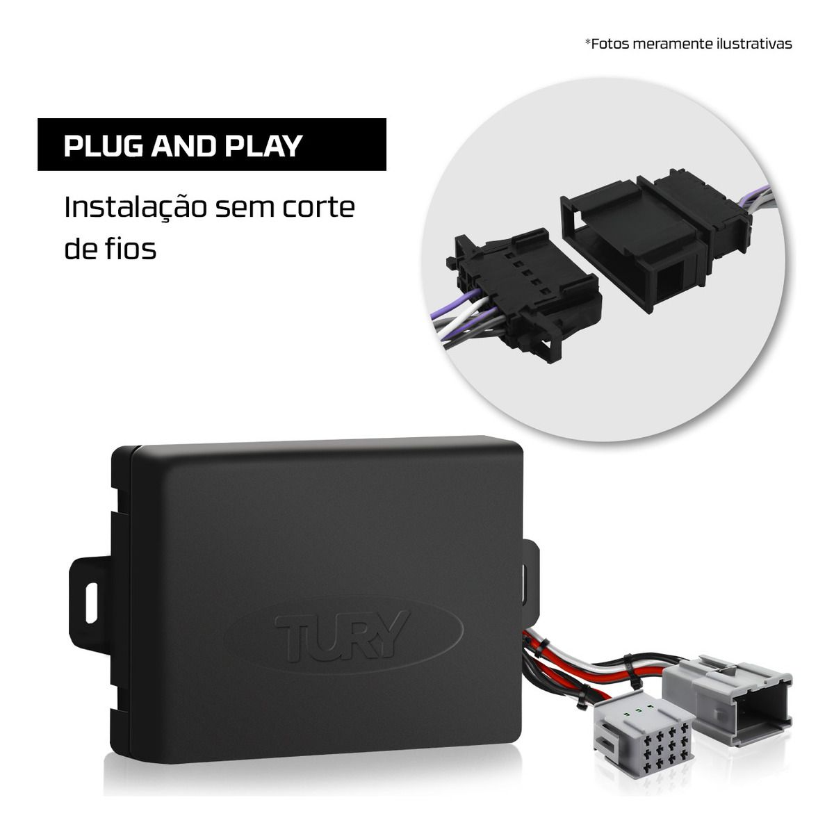 Módulo de Vidro Eletrico Tury Pro 4.20 Long Ap Civic e Zrv - Aleta Online