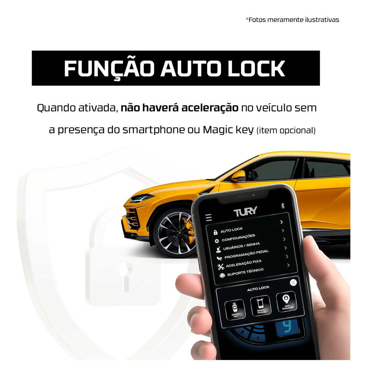 Módulo de Performance e Segurança Tury Fast Max 5.0 H - Aleta Online