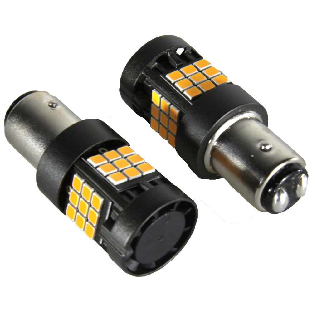 Lâmpada led 2 polos 36 led shocklight canbus vermelha 12v - Aleta Online