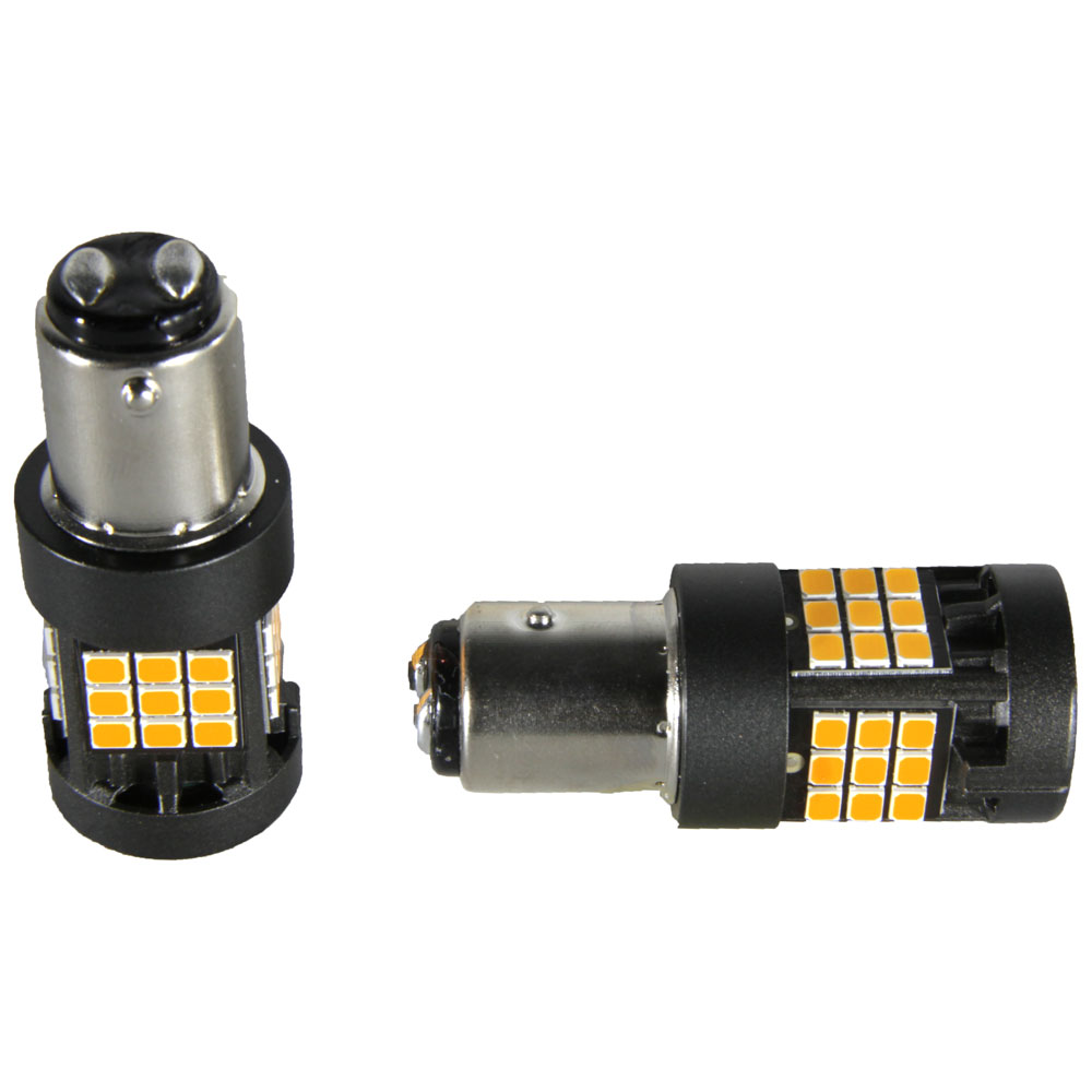 Lâmpada led 2 polos 36 led shocklight canbus vermelha 12v - Aleta Online