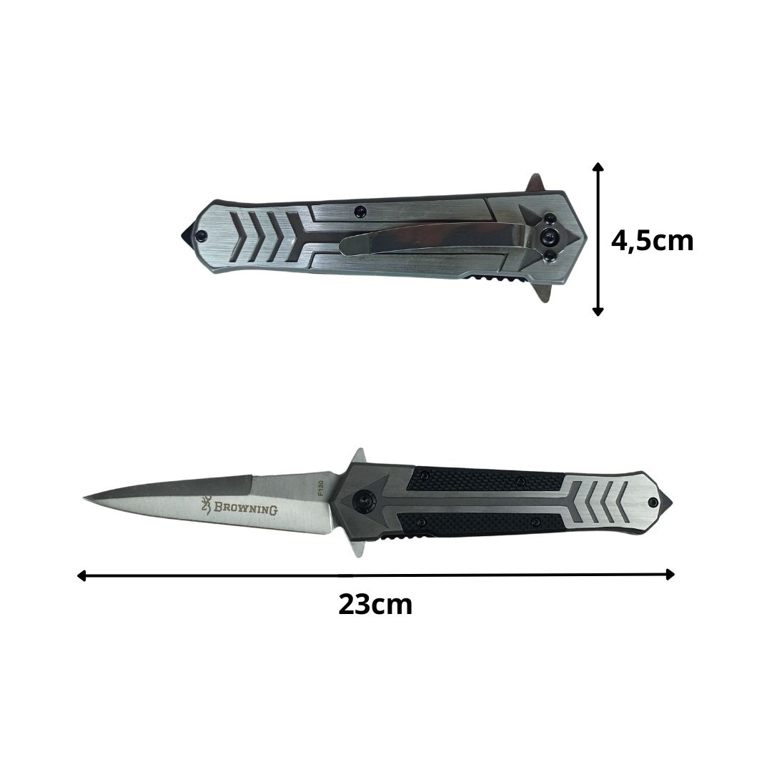 Canivete Faca Tático Dobrável + Abertura Rápida Profissional - America ...