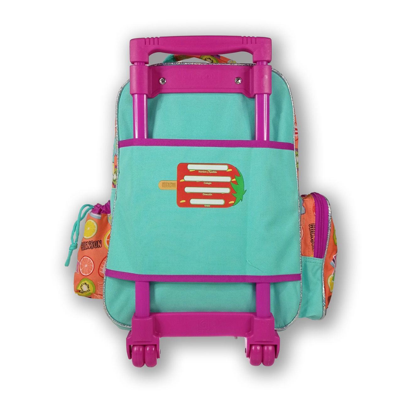 MOCHILA BOLSA DE RODINHA INFANTIL MEDIA CHENSON PICOLE - Sacks Center