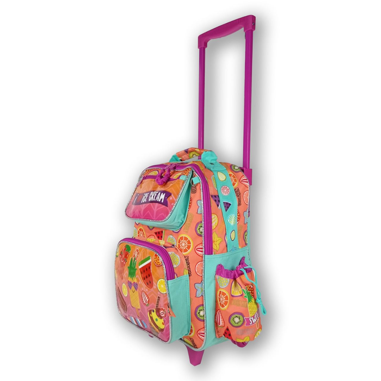 MOCHILA BOLSA DE RODINHA INFANTIL MEDIA CHENSON PICOLE - Sacks Center