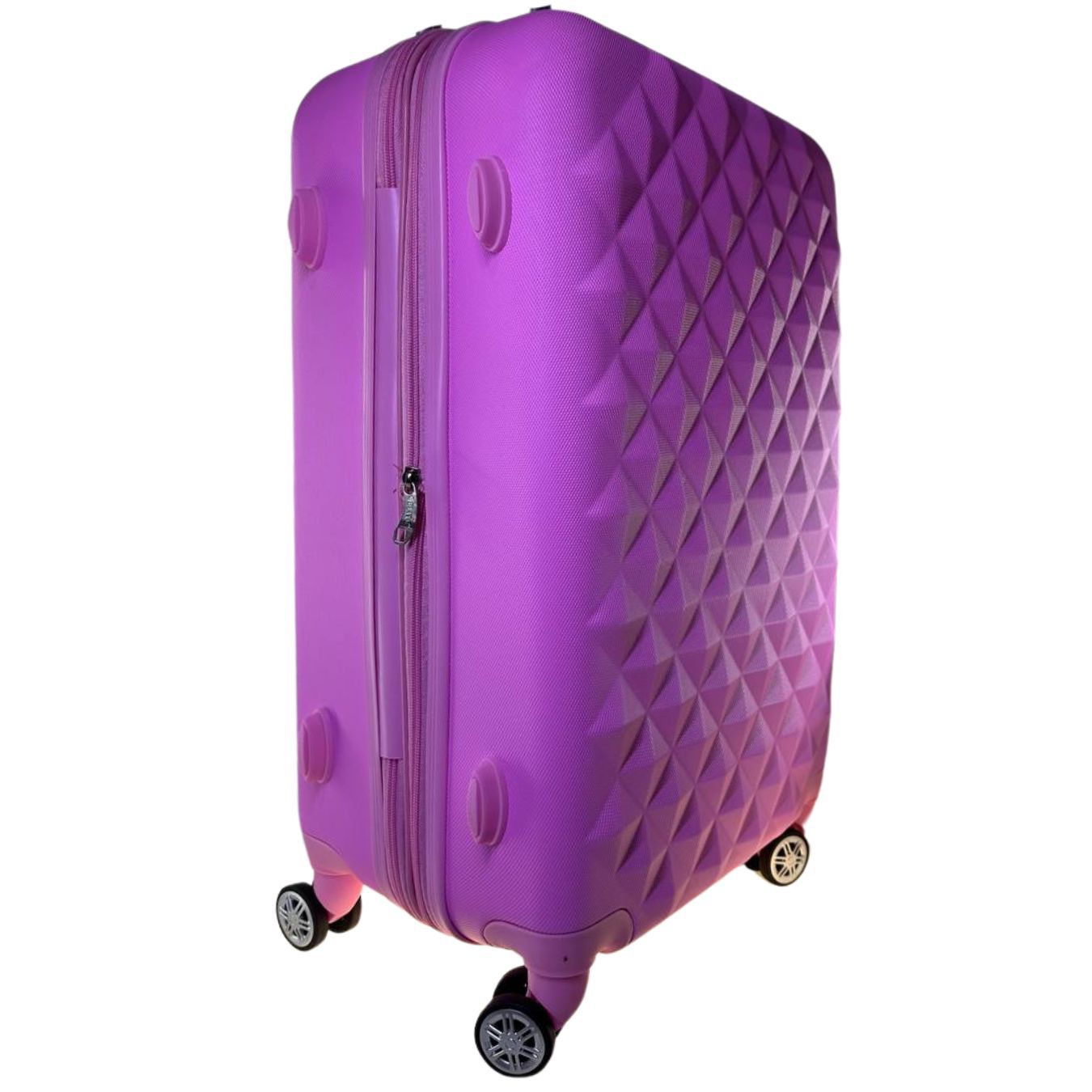 Mala De Viagem Rodinha Bordo 10kg Em Abs Rígida Cor:Rosa 2 - Sacks Center