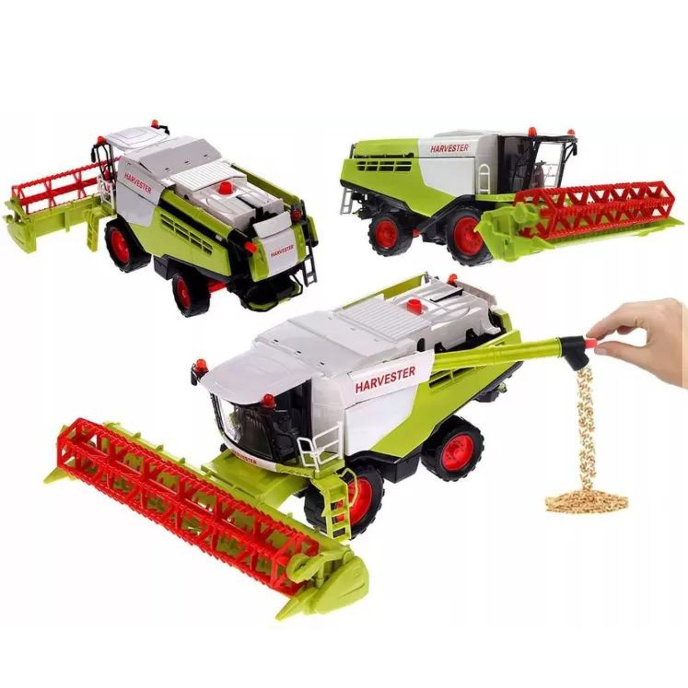 Brinquedo Colheitadeira Trator Ceifa Farm Tractor Toy Speed - Sacks Center