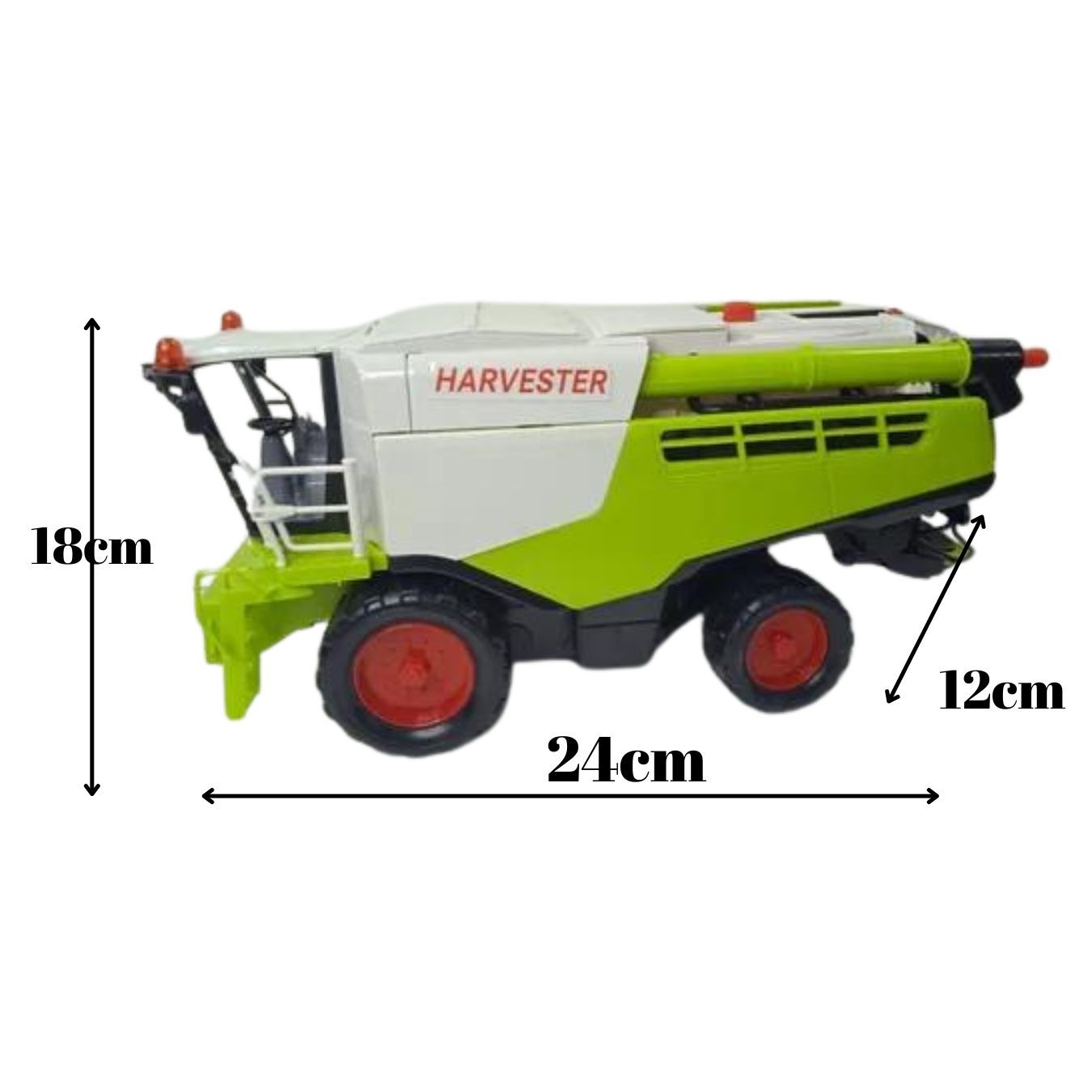 Brinquedo Colheitadeira Trator Ceifa Farm Tractor Toy Speed - Sacks Center