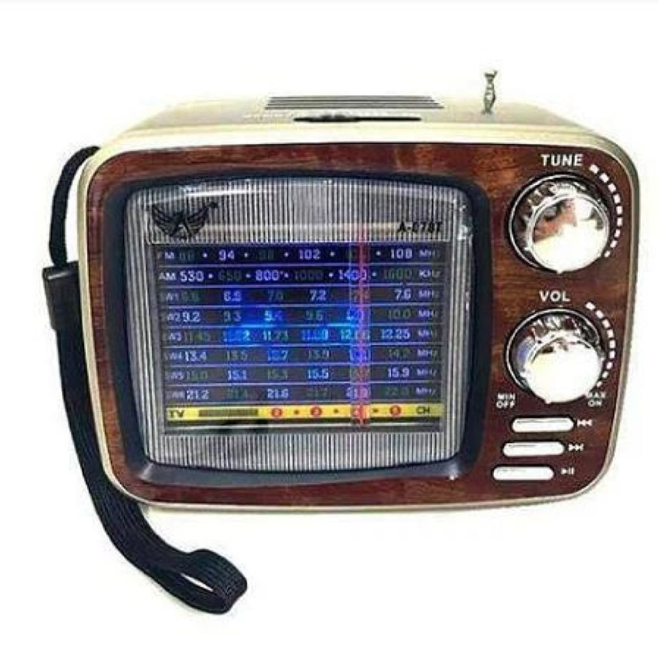 Rádio Retrô TV Antiga Altomex ad-078 - Sacks Center