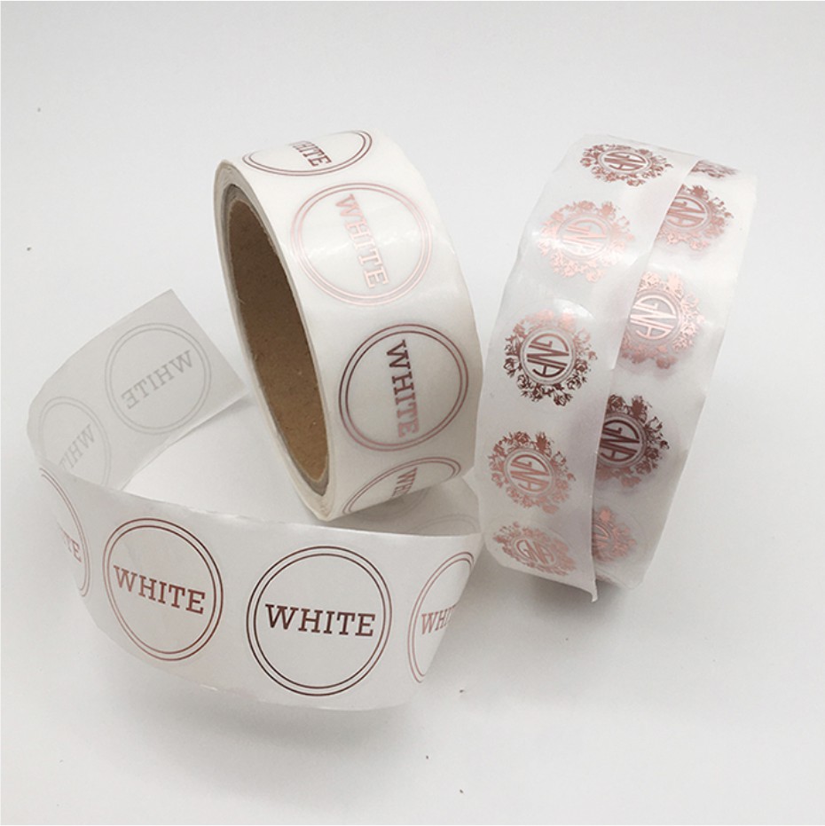 Adesivo Transparente Hotstamp Hotstamping Dourado - Ketin