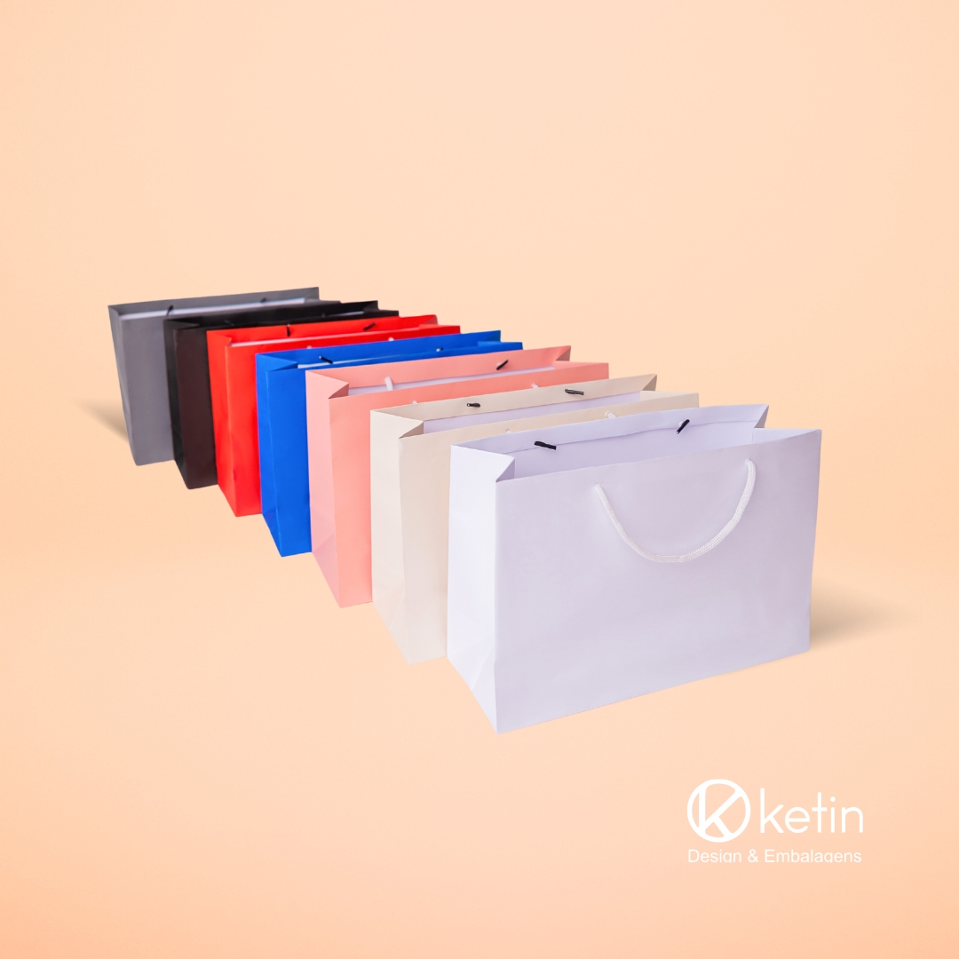 Sacola de papel Sp035 à pronta entrega - ketin.com.br