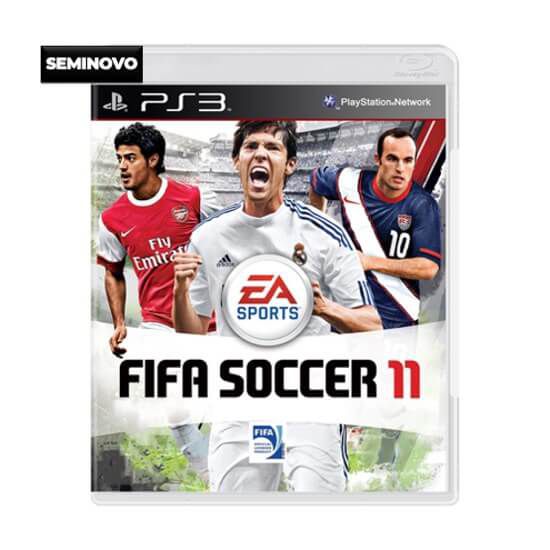 Jogo FIFA Soccer 11 PS3 Mídia Física Original (Seminovo) - Machado Games - Tudo de Tecnologia e ...