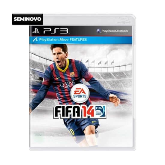 Jogo Fifa 14 PS3 Mídia Fisica Original Seminovo - Machado Games - Tudo de Tecnologia e Games!
