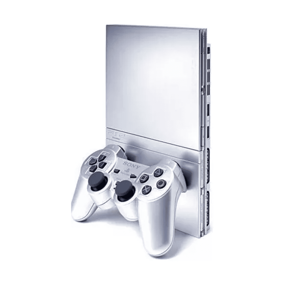 Console PlayStation 2 Slim Prata PS2 - Sony (Seminovo) - Machado Games ...