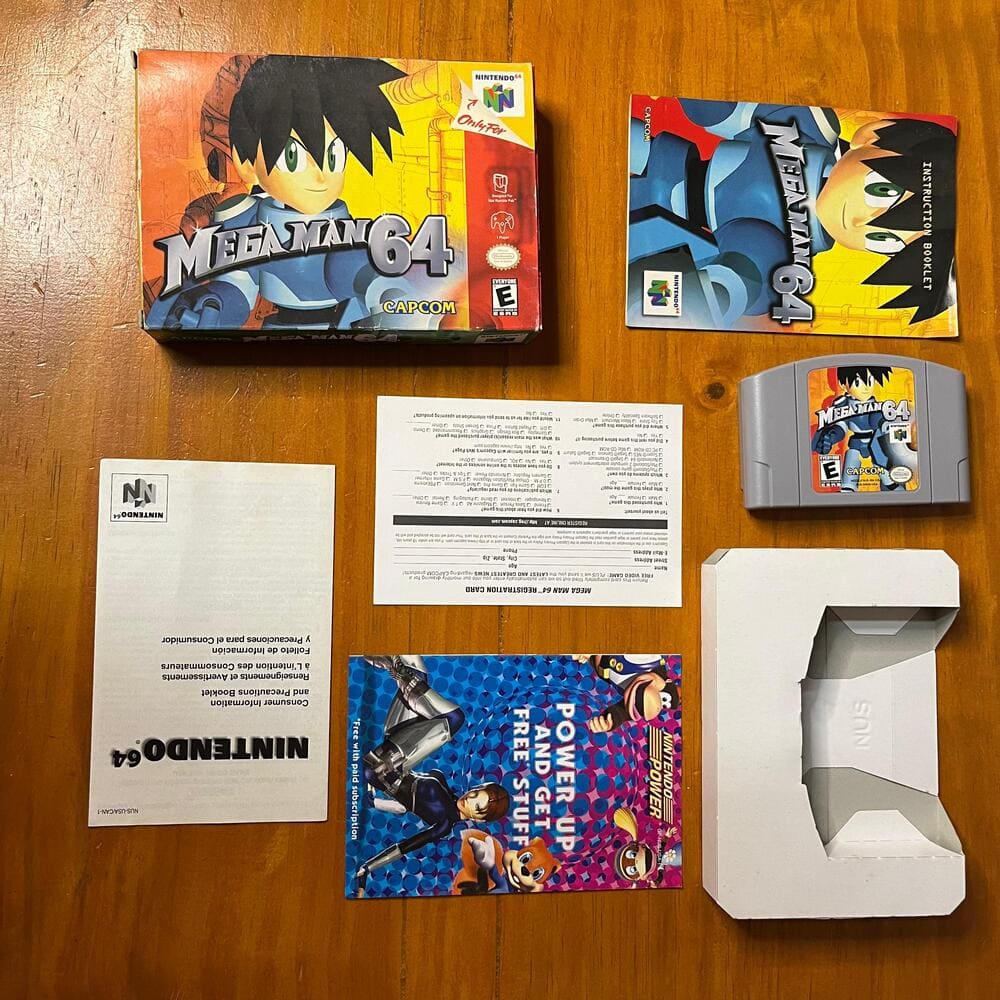 Jogo Mega Man 64 N64 (CIB) Original Nintendo 64 (Seminovo) - Machado ...