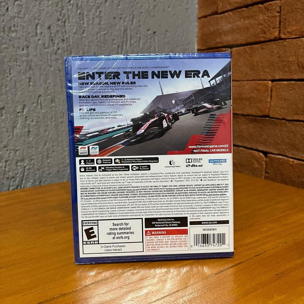 Jogo Formula 1 2022 F1 2022 PS5 Físico Original (Lacrado) - Machado Games - Tudo de Tecnologia e ...