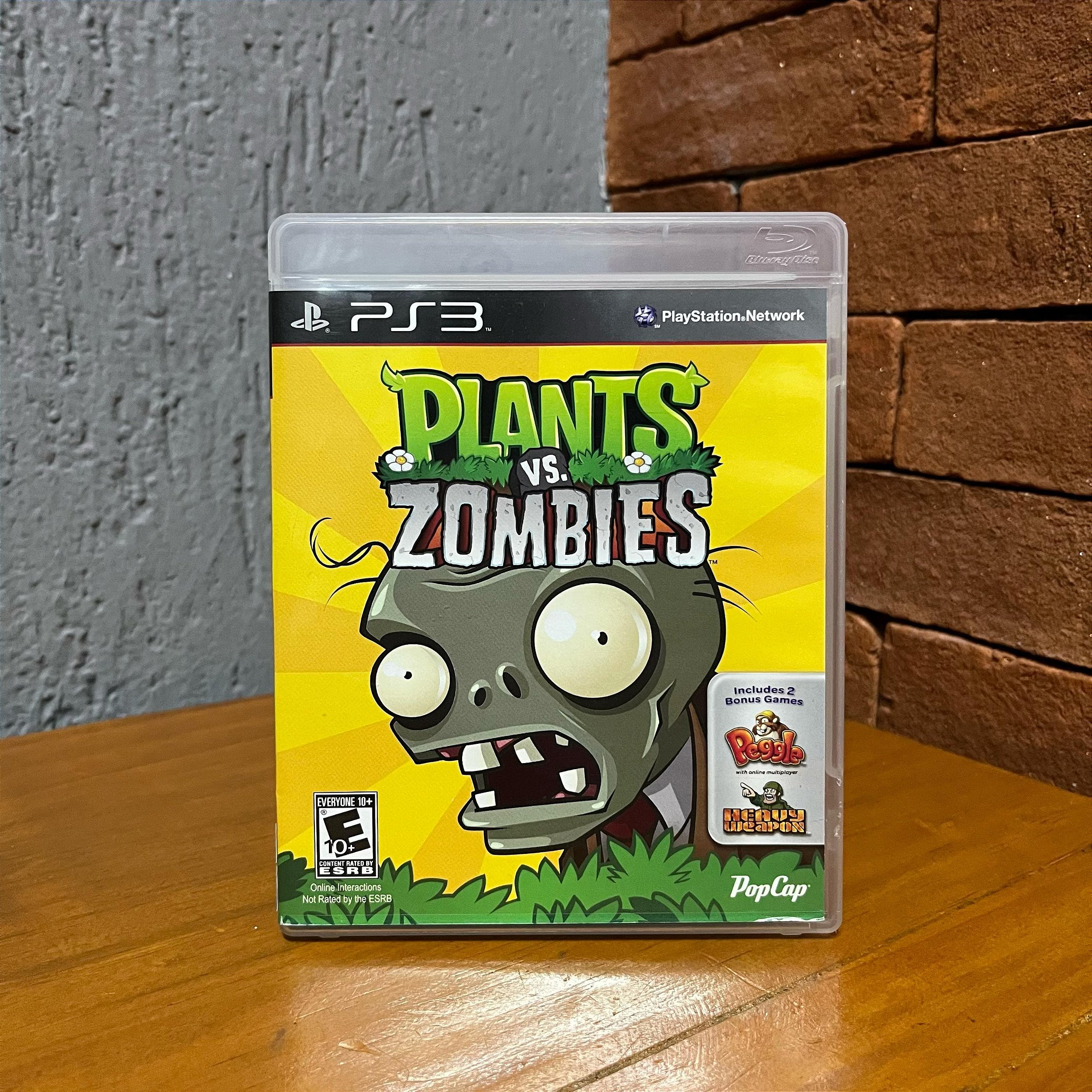 Jogo Plants Vs Zombies PS3 Mídia Física Original (Seminovo) - Machado ...