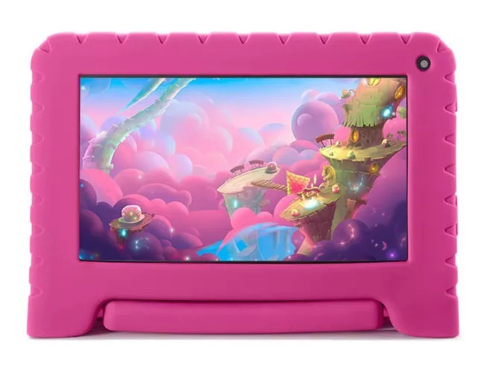 Tablet Infantil Multi 7 Polegadas 32GB Modelos Divertidos Kid Pad Rosa ...
