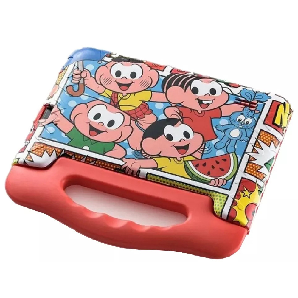 Tablet Turma da Mônica Multilaser 7 Polegadas 16GB vermelho - De ...