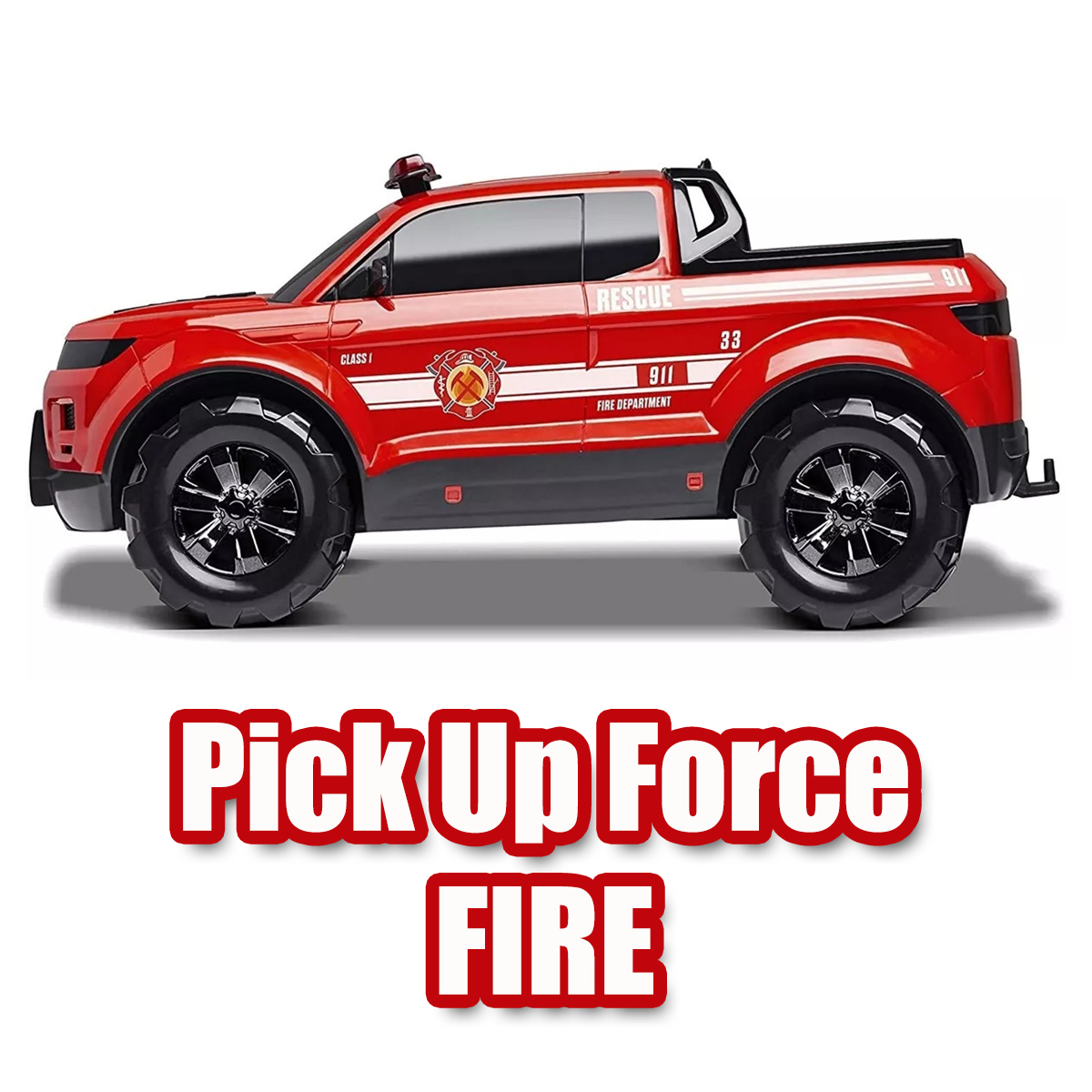 Carrinho Caminhonete Pick-up Grande 39cm Force Viaturas - De Coração Shop