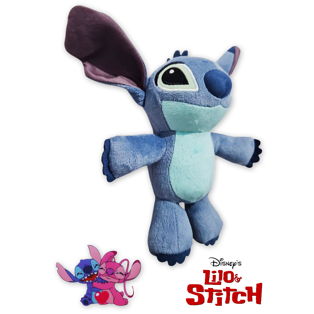 Pelúcia Lilo & Stitch Antialérgico 20Cm Disney Colecionável - De ...