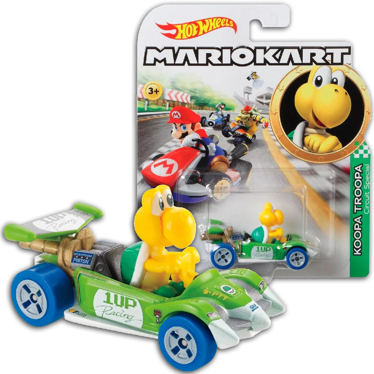 Carrinho Mario Kart Hot Wheels 1:64 Original - Mattel Gbg25 - De ...