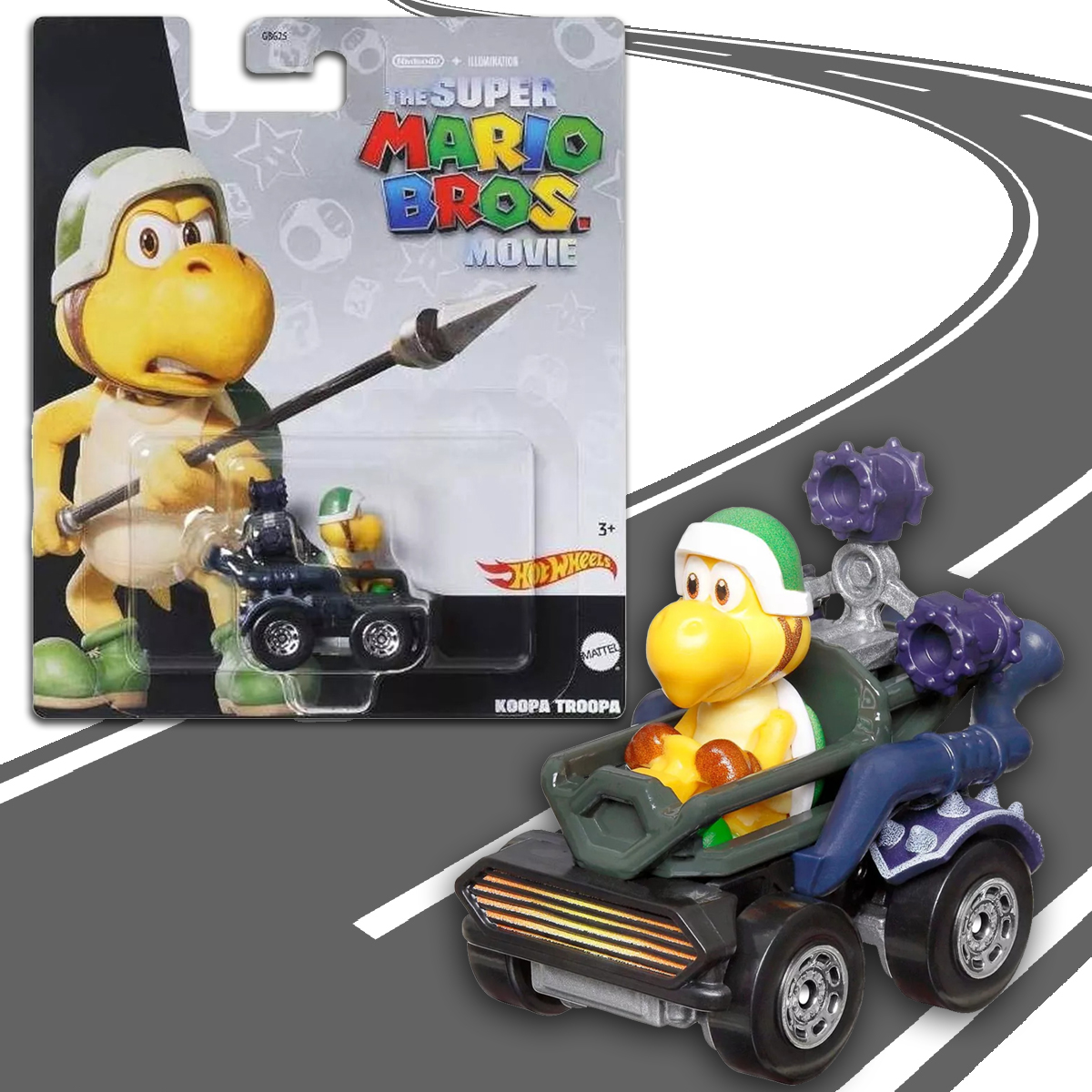 Carrinho Mario Kart Hot Wheels 1:64 Original - Mattel Gbg25 - De ...