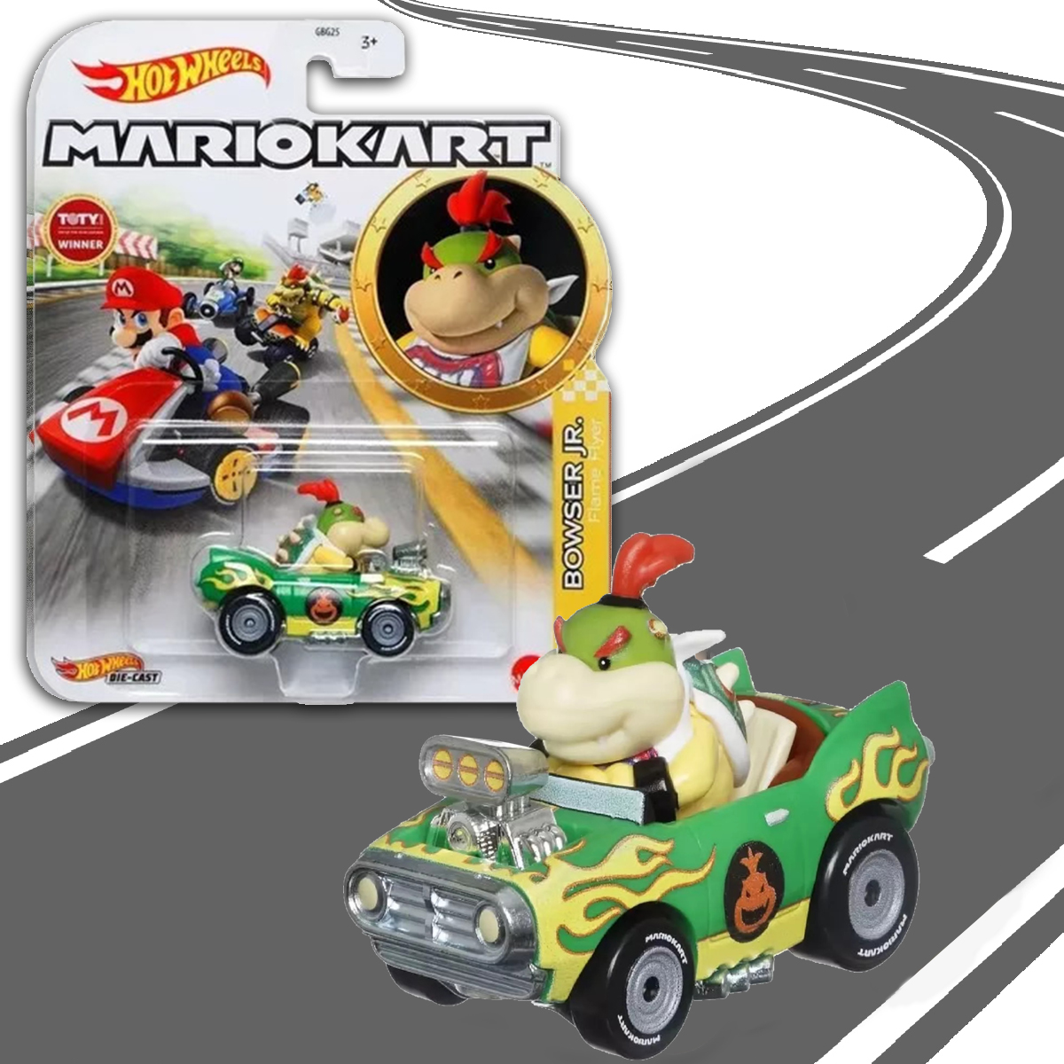 Carrinho Mario Kart Hot Wheels 1:64 Original - Mattel Gbg25 - De ...