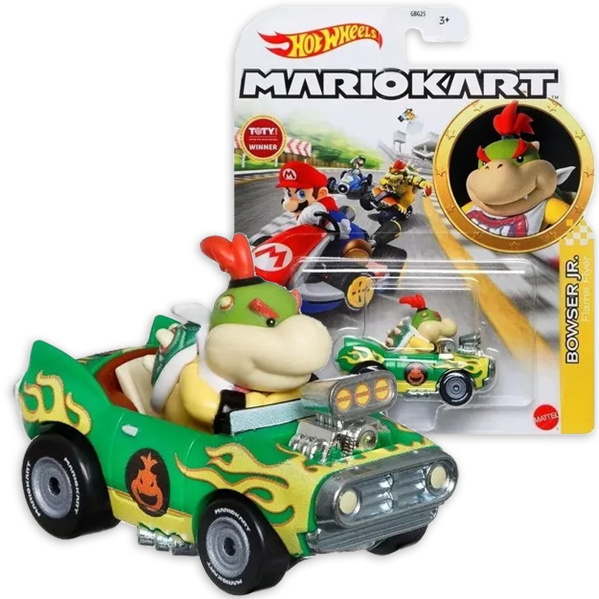 Carrinho Mario Kart Hot Wheels 1:64 Original - Mattel Gbg25 - De ...