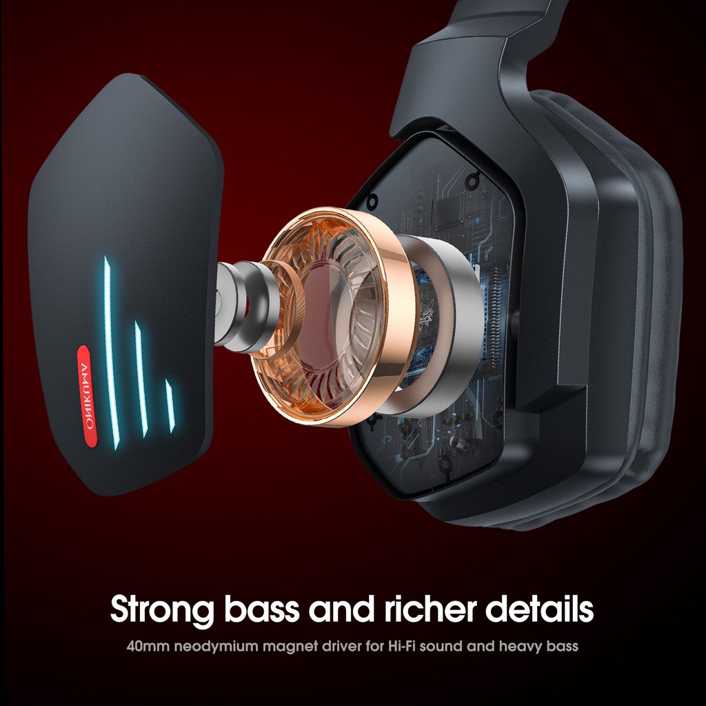 Headset Gamer Bluetooth Onikuma B60 - Play 7