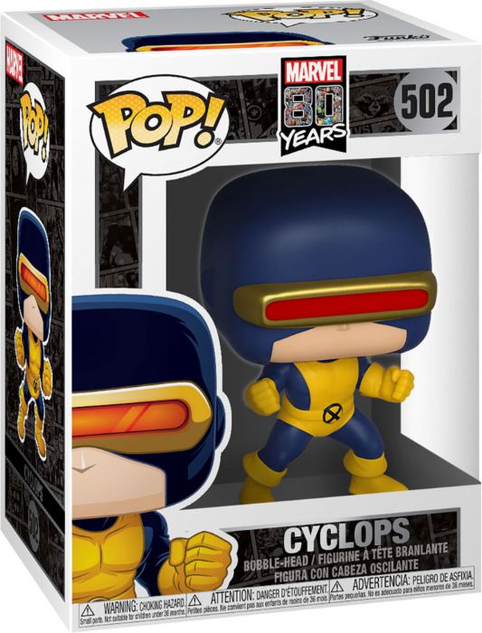 POP! MARVEL EDICAO ESPECIAL 80 ANOS - CYCLOPS - FIRST APPEARANCE - New ...