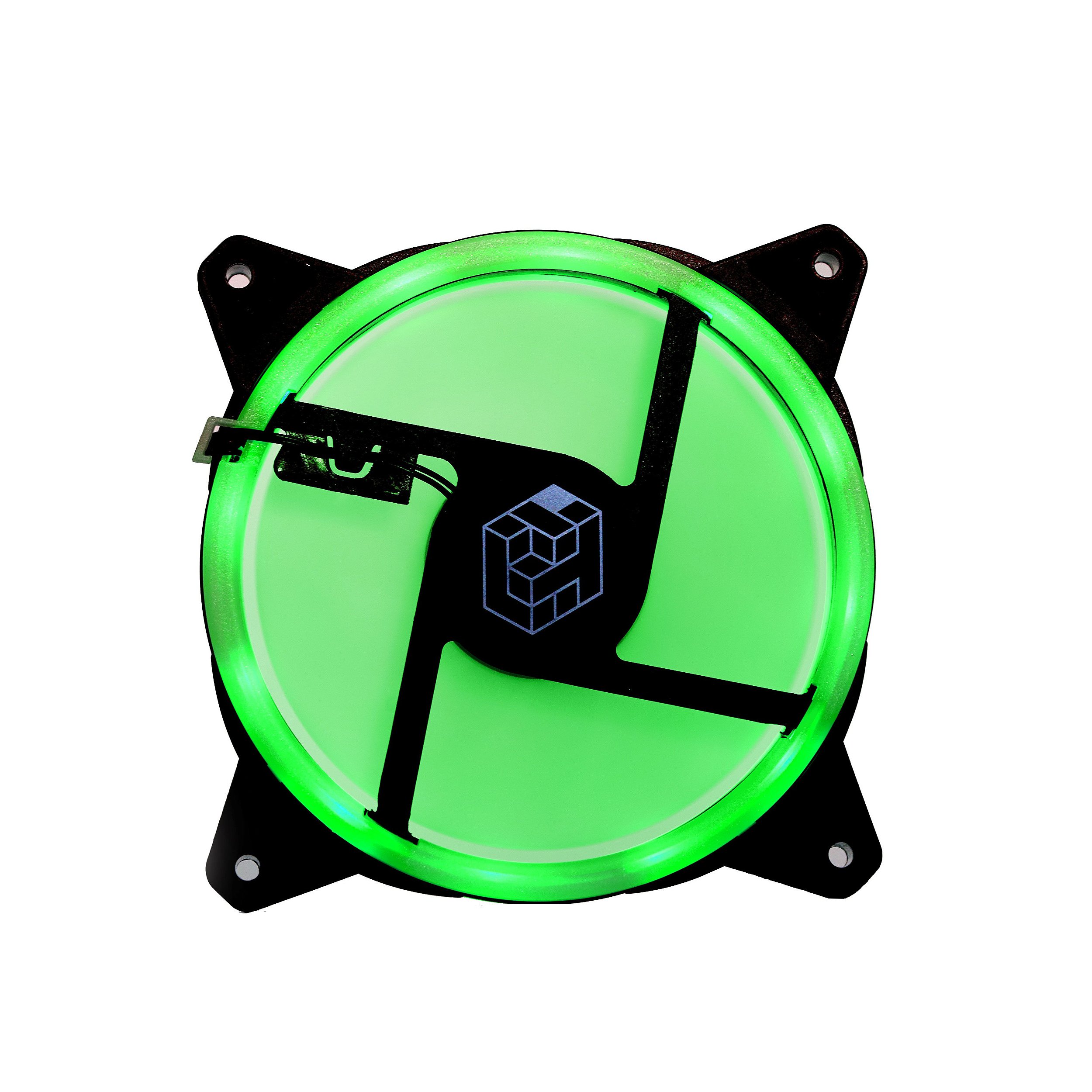 Kit Fan Liketec Lighter RGB 120mm Preto c/ Controladora (3 Unidades ...