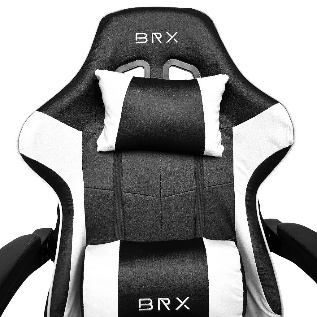 Cadeira Gamer BRX Impact White - New York Informatica