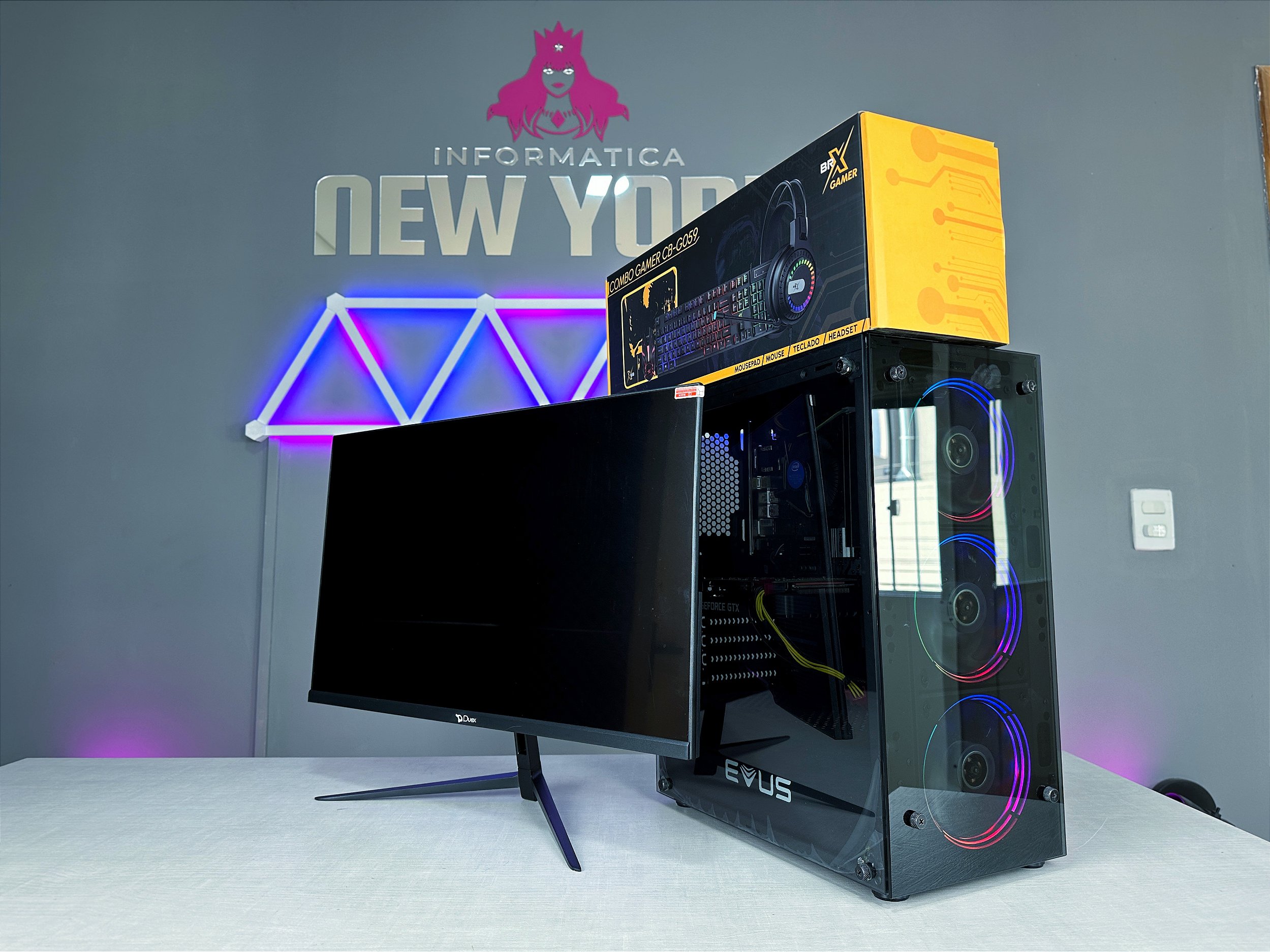 Kit Pc gamer Completo com Intel Core i3 10° + GTX 1660 super 6gb ...