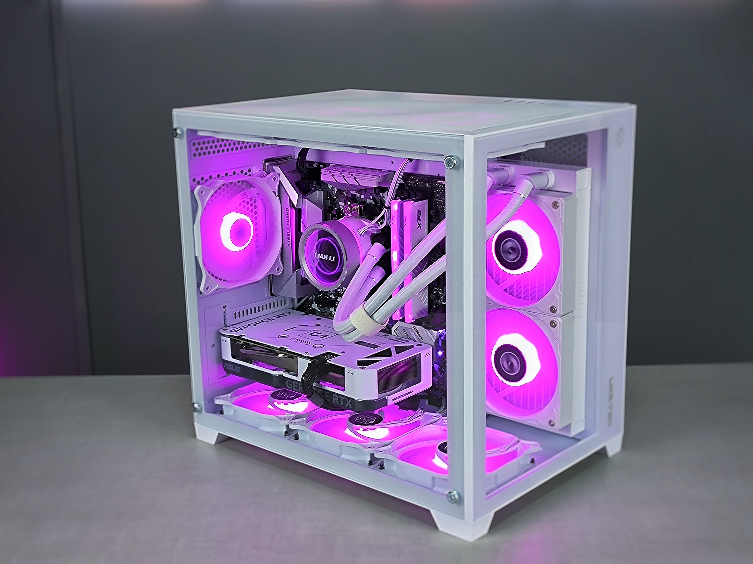 Pc gamer Ryzen 5 5500 + RTX 4060 8GB Branca + 16gb ram branco RGB - New ...