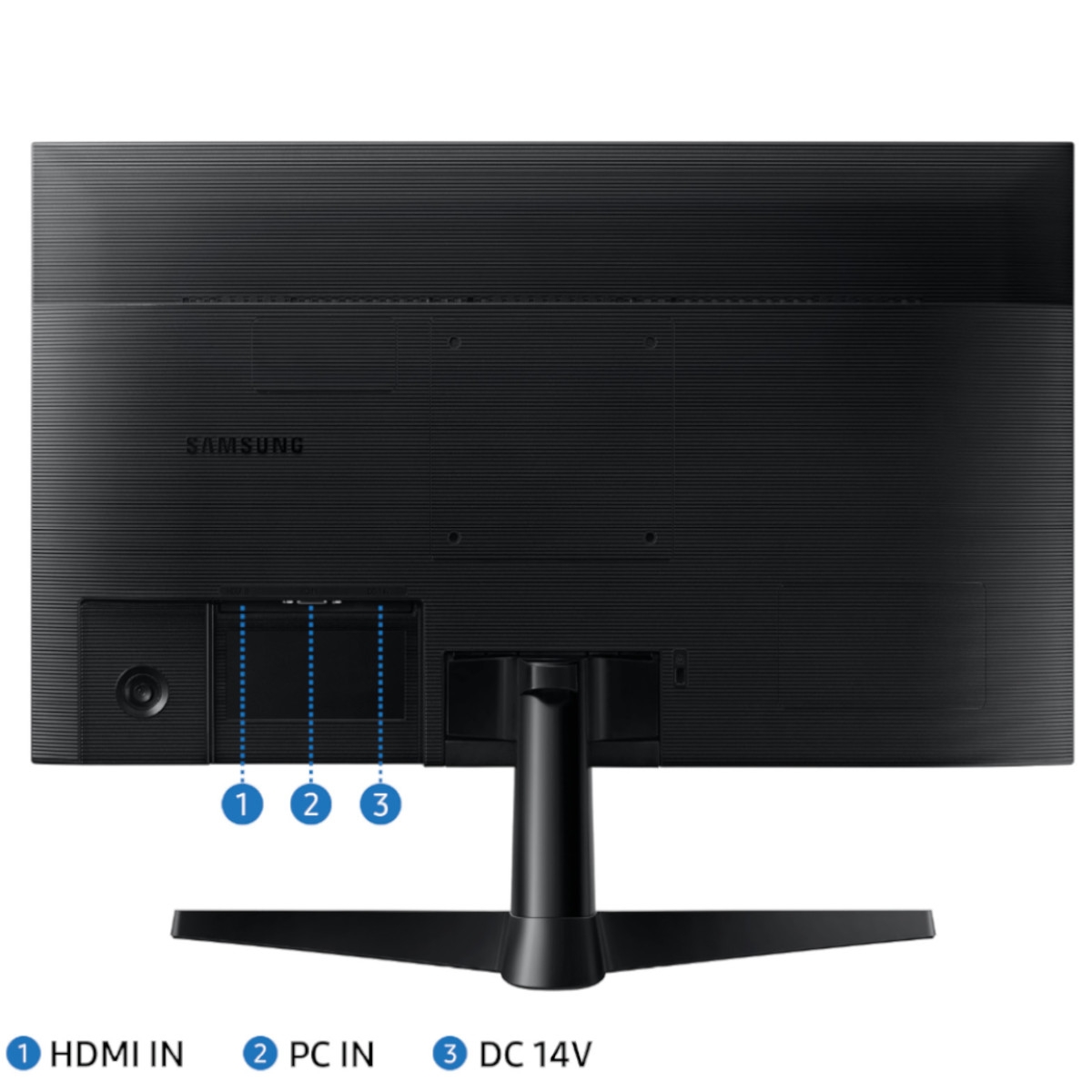 Monitor Samsung Gamer 22" Fhd 75Hz Hdmi Vga Freesync Preto Serie T350 ...