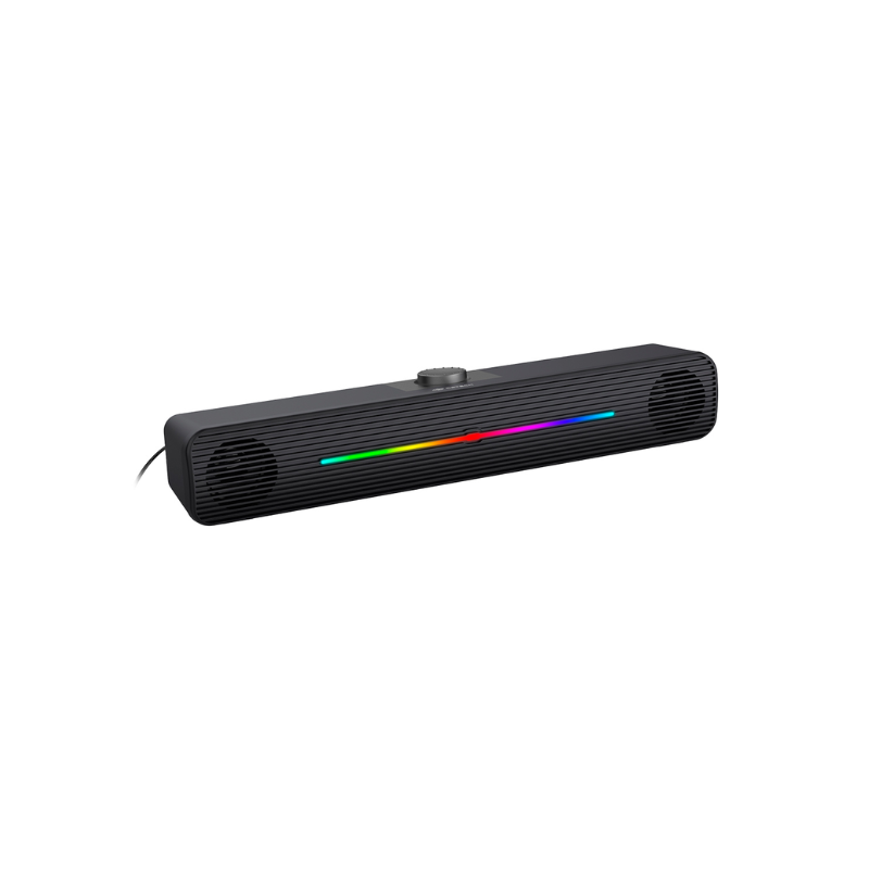 Caixa de SOM 2.0 6W Soundbar SB-50BK Preto C3TECH - New York Informatica