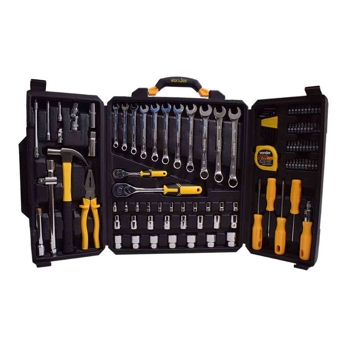 Jogo De Ferramentas Mecânico 110 Peças Vonder - Japão da Construção