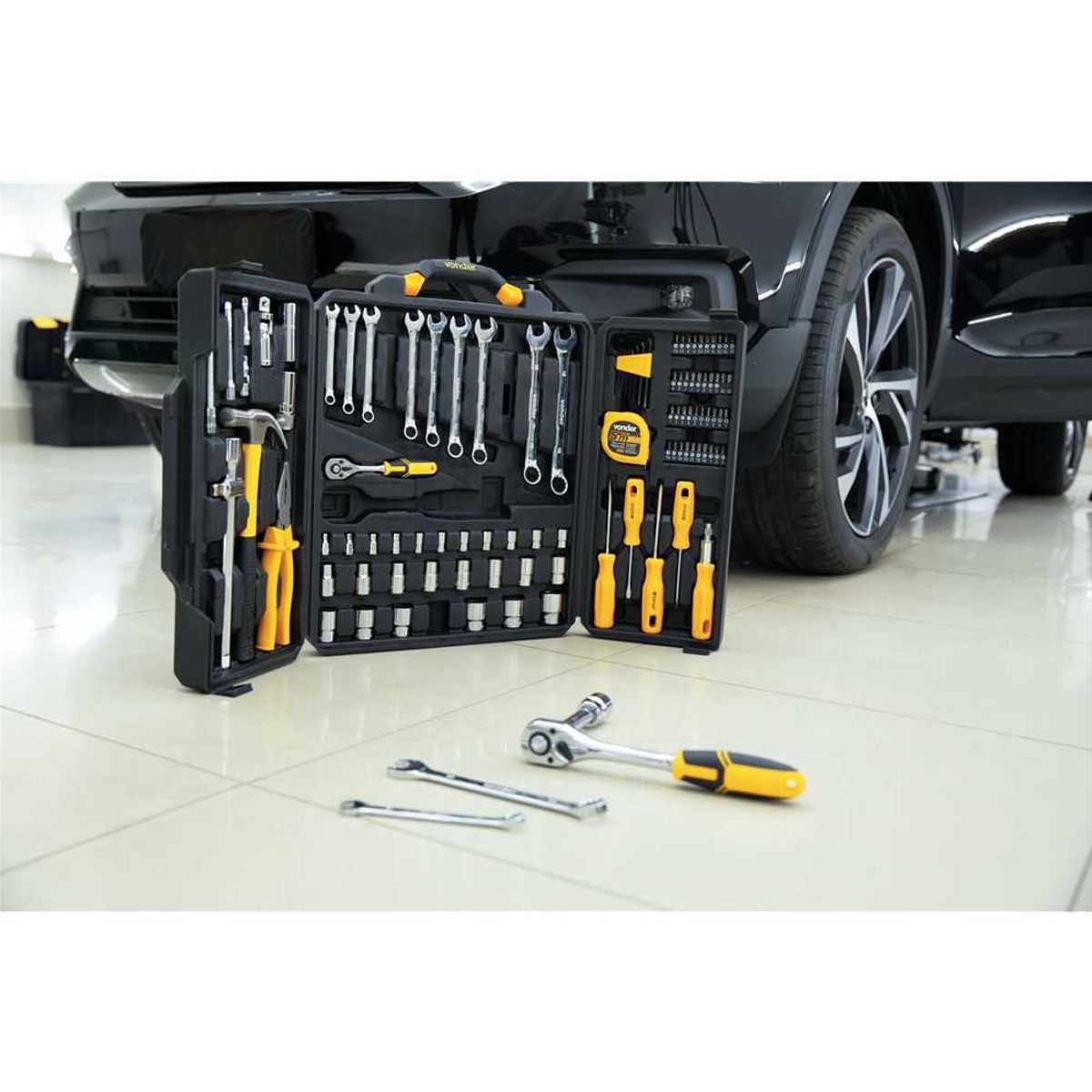 Jogo De Ferramentas Mecânico 110 Peças Vonder - Japão da Construção